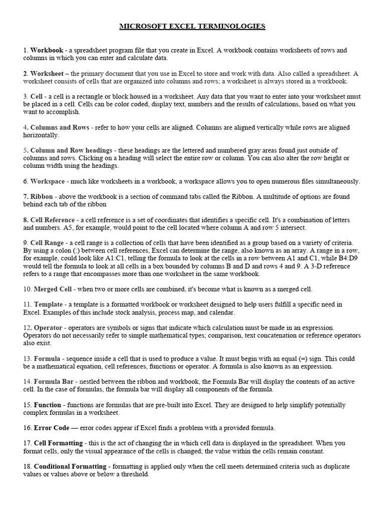 Microsoft Excel Pdf Microsoft Excel Spreadsheet