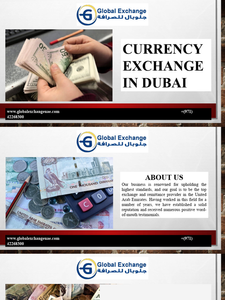 Currency Exchange in Dubai | PDF | United Arab Emirates | Dubai