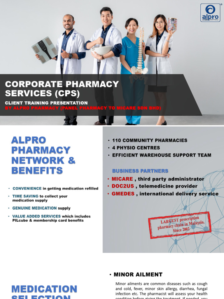 Alpro Pharmacy | Download Free PDF | Pharmacist | Pharmacy