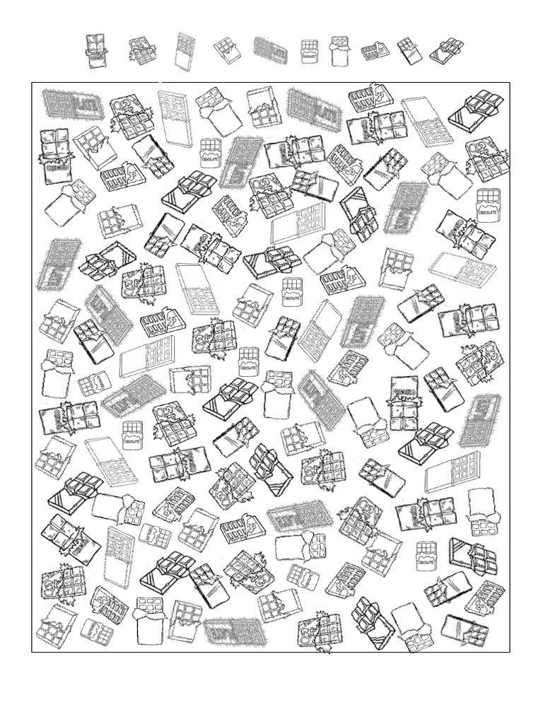 Attention Worksheet Chocolate | PDF