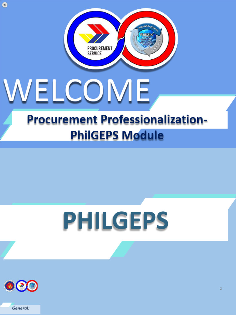Session 4 - PhilGEPS | PDF | Procurement | Invoice