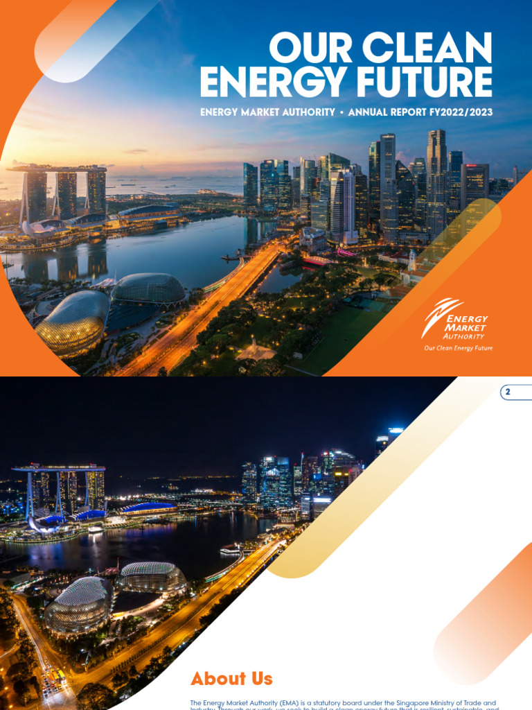 EMA Annual Report Our Clean Energy Future 2022 23 | PDF | Solar Power ...