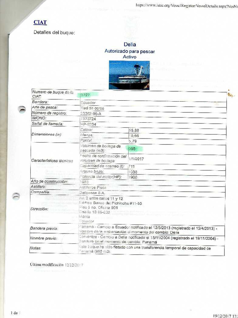 4 - Registro CIAT 2017 BP Delia | PDF