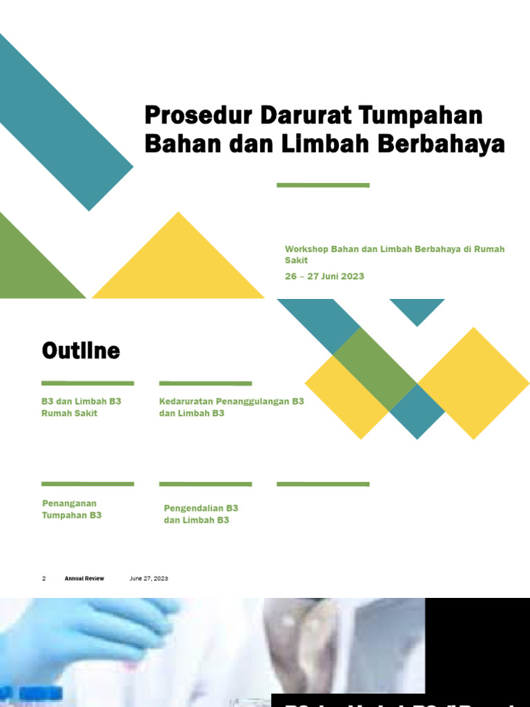 04 - Prosedur Darurat Tumpahan Bahan Dan Limbah Berbahaya | PDF