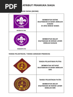 Panduan Pemasangan Atribut Pramuka Siaga | PDF