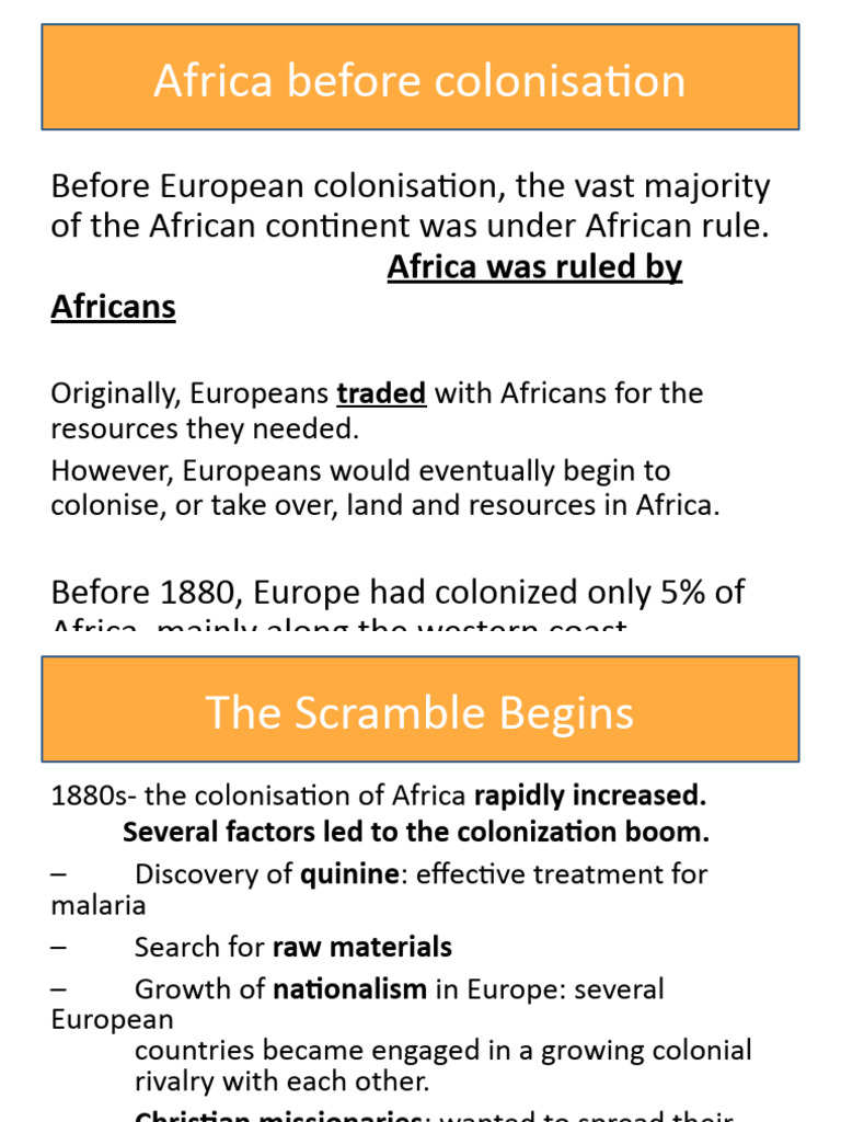 2021 Scramble For Africa and Berlin Conference | PDF | Colonialism | Africa