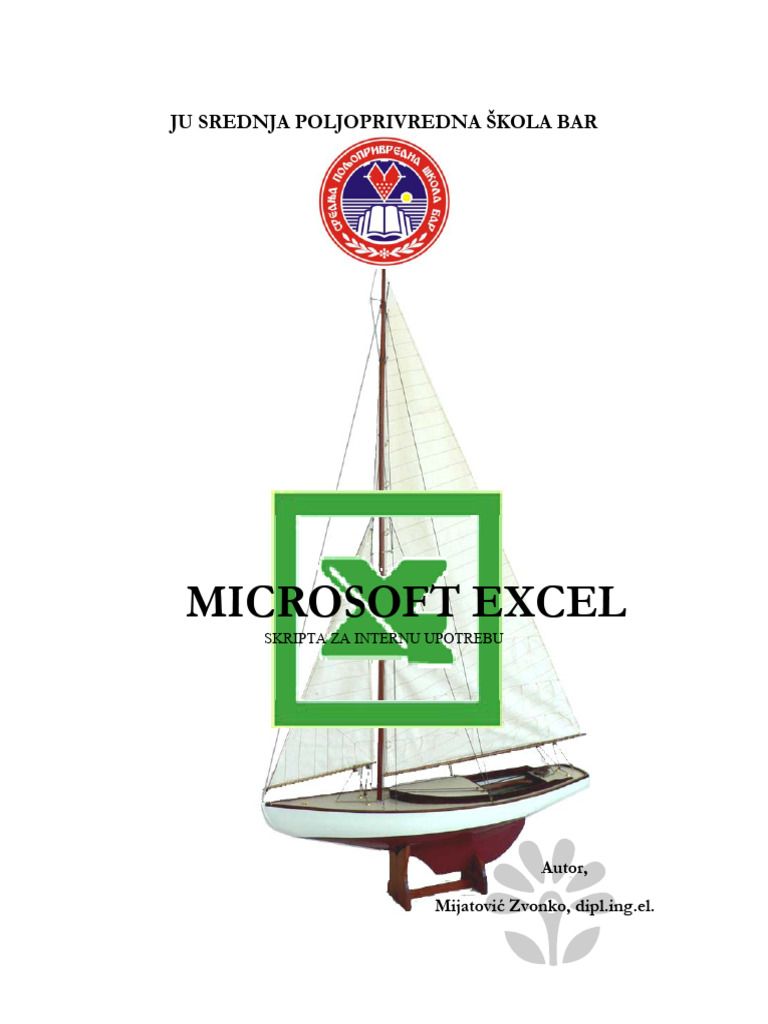 EXCEL skripta | PDF EXCEL skripta | PDF