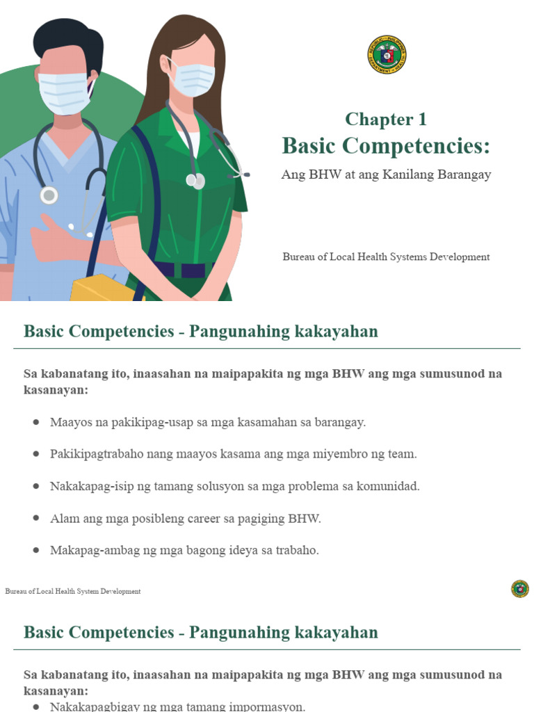 Day 2 - Chapter 1 Basic Competencies | PDF