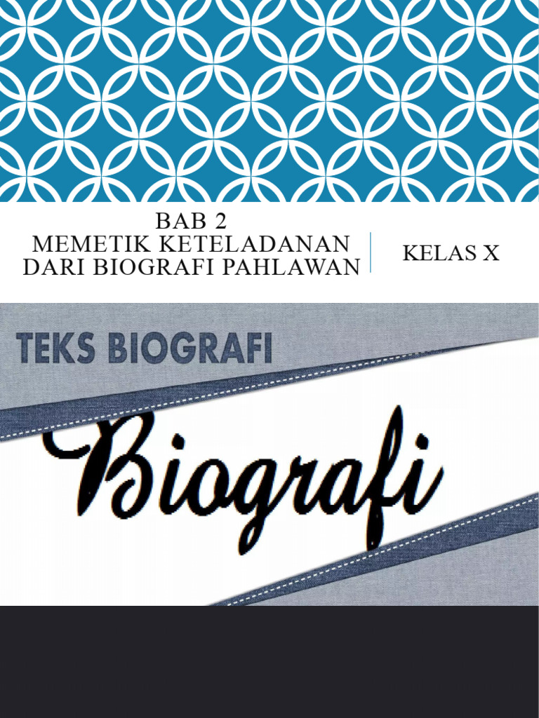 Bab 2 Memetik Keteladanan Dari Biografi Pahlawan - Bahasa Indonesia Kelas x (2) | PDF