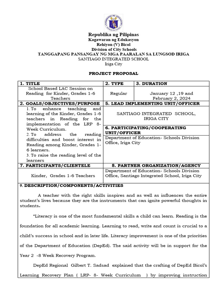 LAC Session For MTs 2023 2024 | PDF | Wellness
