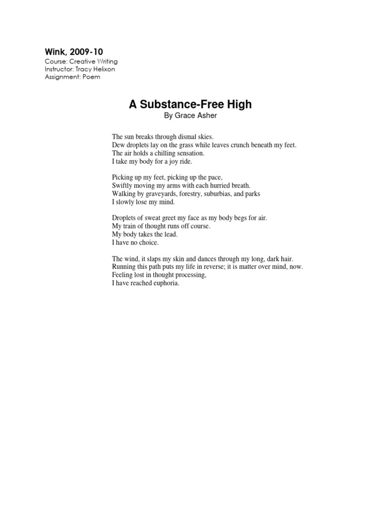 Euphoria in Motion: A Poem by Asher | PDF