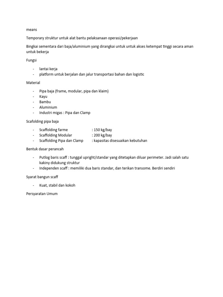 Inspector Scaff | PDF