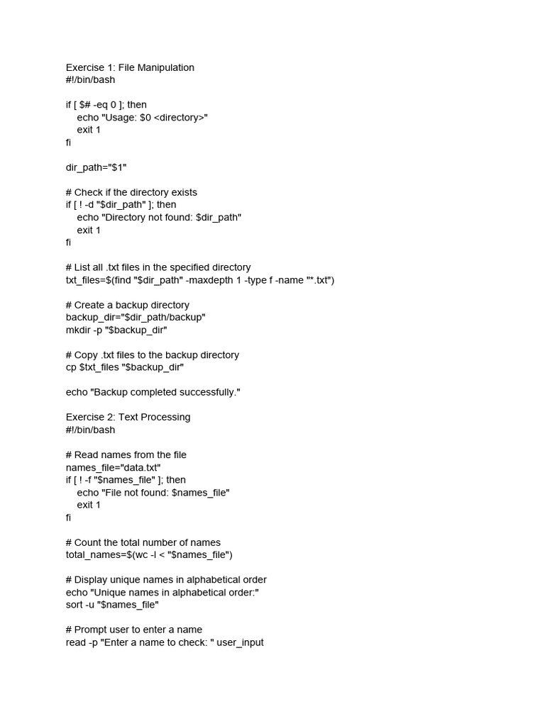 Bash Script Test A Pdf 