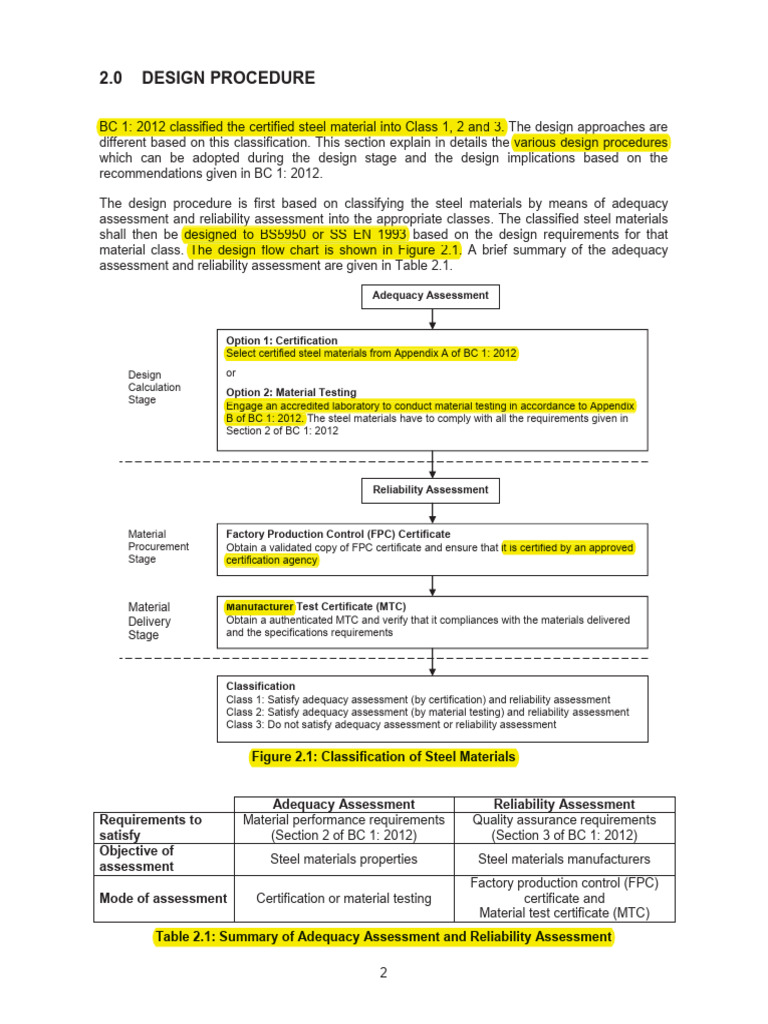 Steel Material Procurement Guidelines | PDF | Reliability Engineering ...