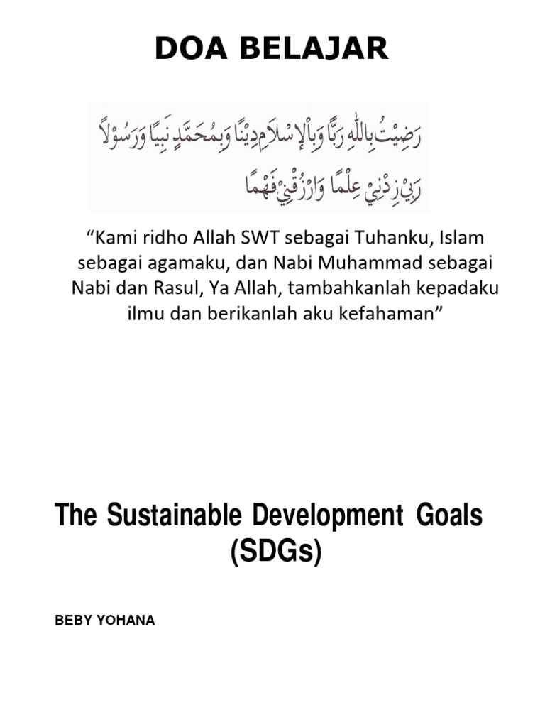 5 SDGS MDGS Ok Fix | PDF