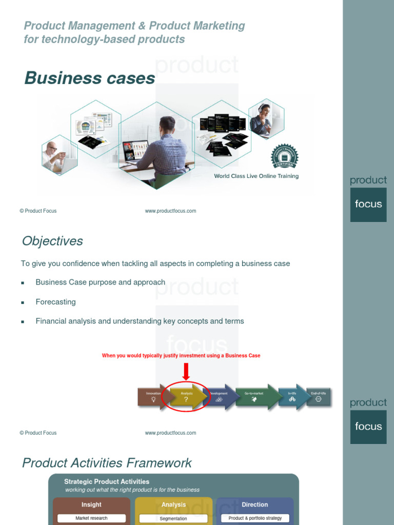 Business Cases: Product Management & Product Marketing For Technology ...