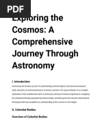 Space Science Notes | PDF