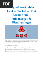 Trefoil Cable Arrangement Guide | PDF | Science & Mathematics