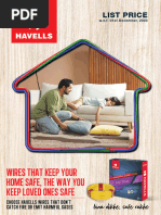 Havells Domestic Cable Range Pricing | PDF | Electrical Conductor ...