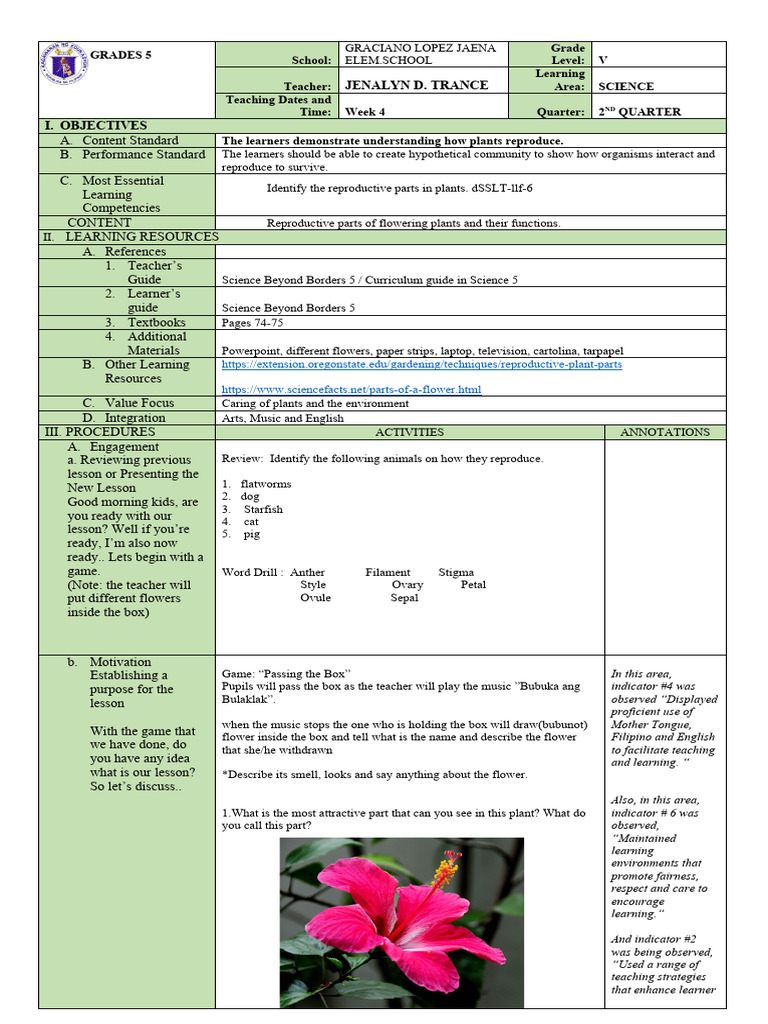 Science Cot Edited | PDF