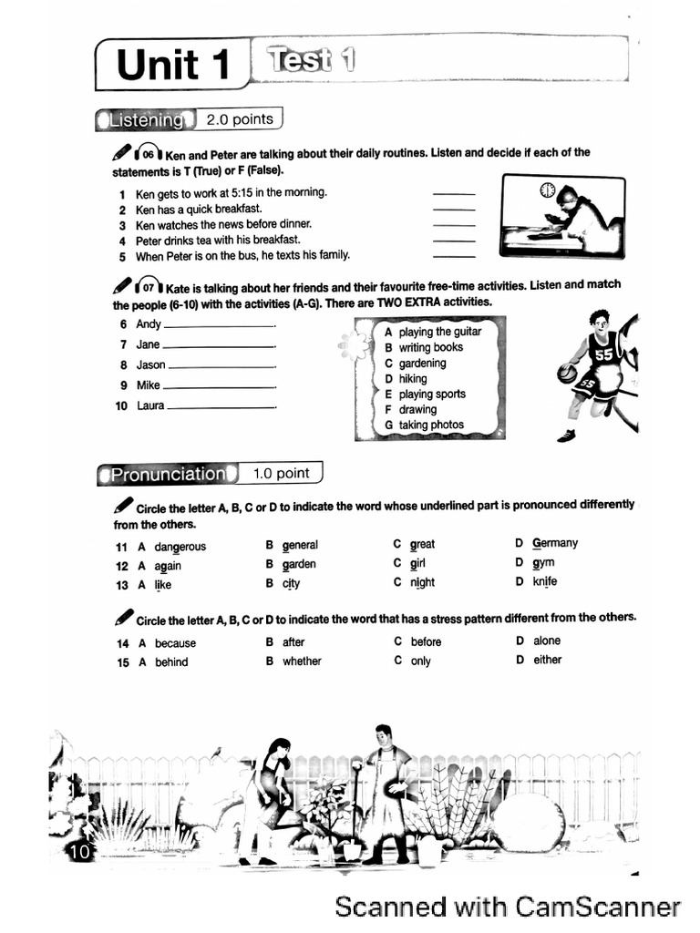 test 1 unit 1 | PDF