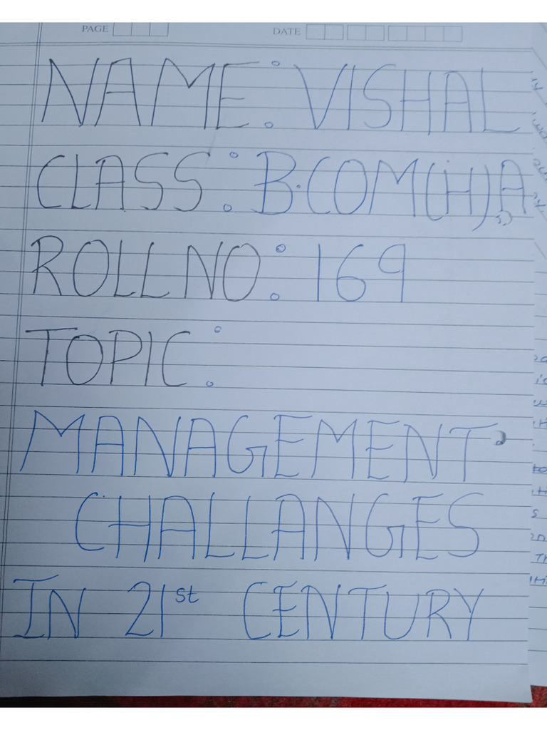 Management Principles and Applications Assignment 1 | PDF