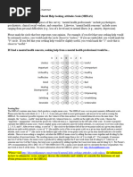 Rathus Assertive Scale | PDF | Social Psychology | Behavioural Sciences