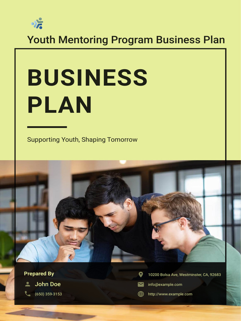Youth Mentoring Program Business Plan | PDF | Marketing | Mentorship