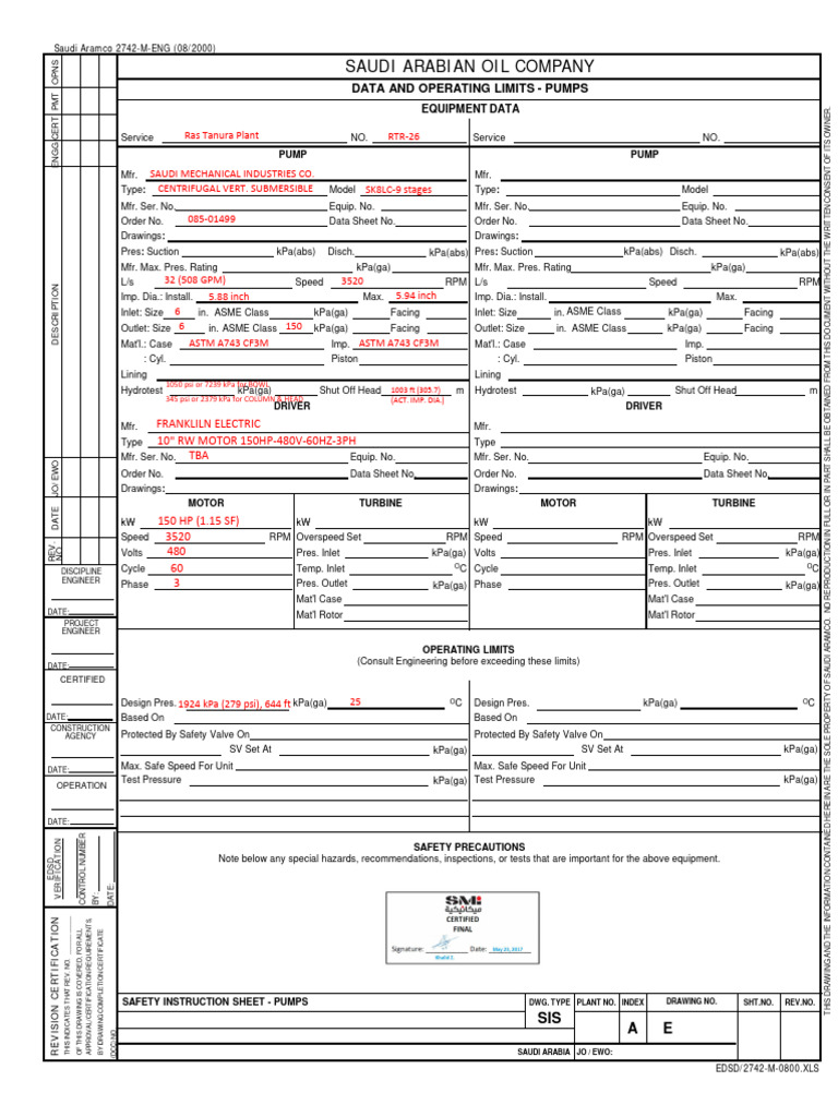 Datasheet SK8LC-9 STG | PDF | Pump | Physical Sciences
