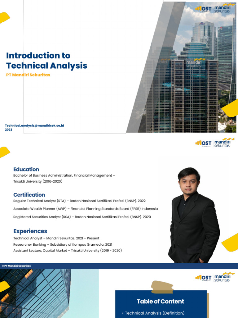 01_Intermediate_Introduction to Technical Analysis | PDF | Technical ...