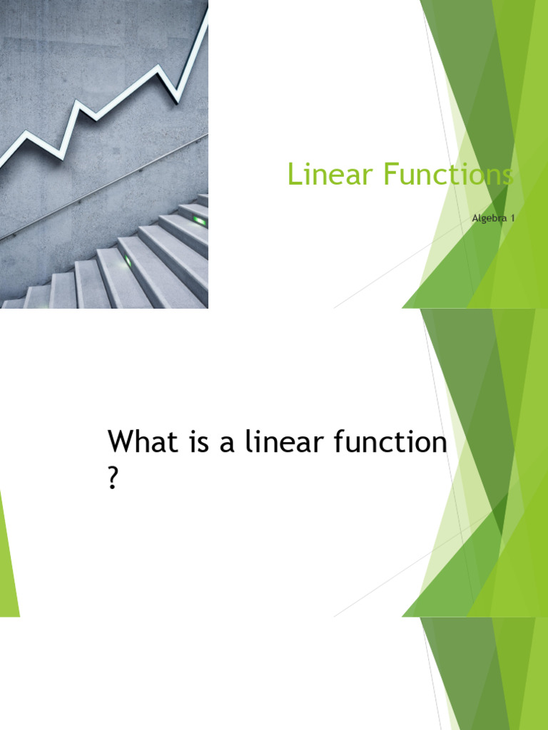 Linear Functions (COMPLETE) | PDF | Line (Geometry) | Slope