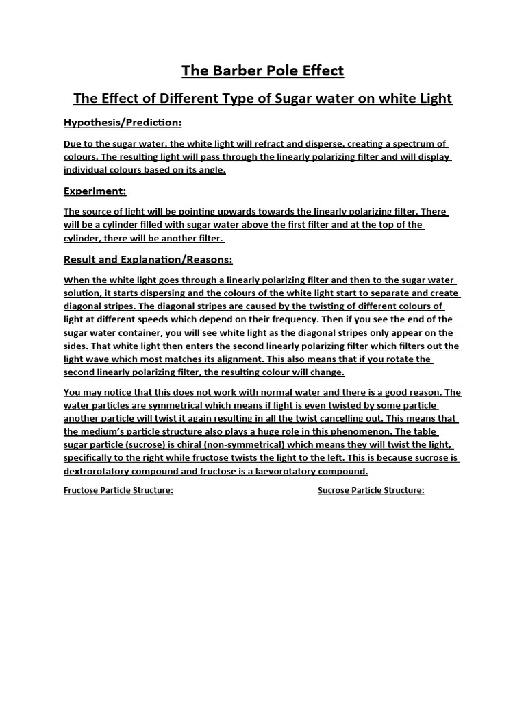 The Barber Pole Effect | PDF