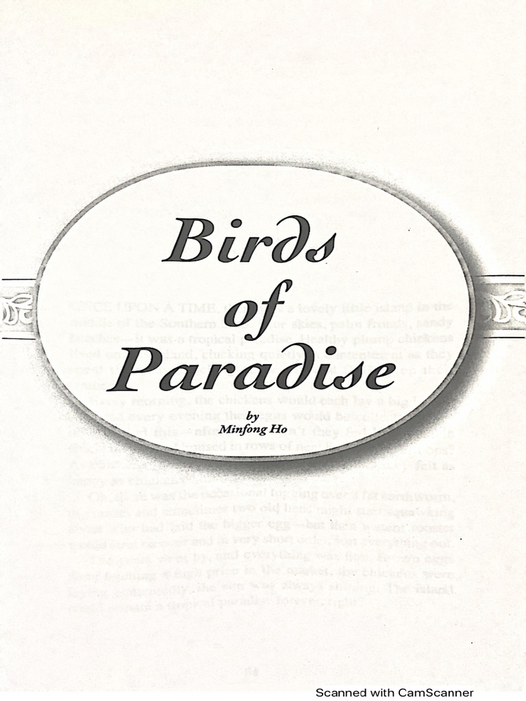 Birds of Paradise | PDF