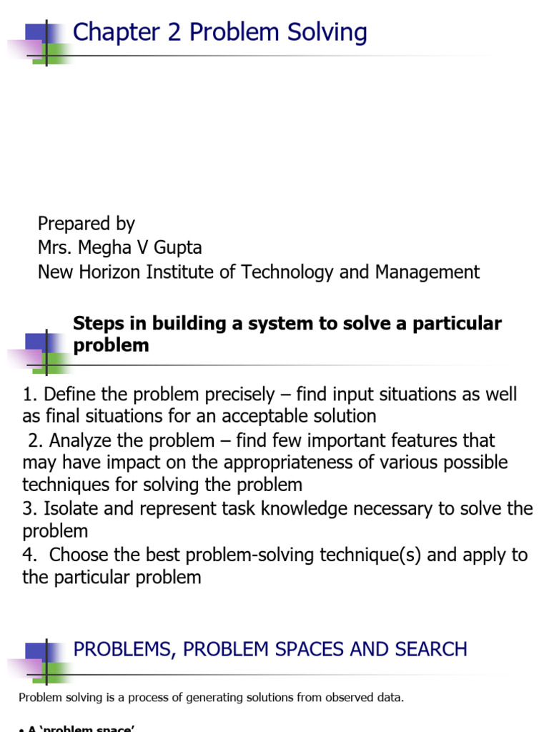 Chapter 2 Problem Solving | PDF | Computer Programming | Mathematical ... Chapter 2 Problem Solving | PDF | Computer Programming | Mathematical ...