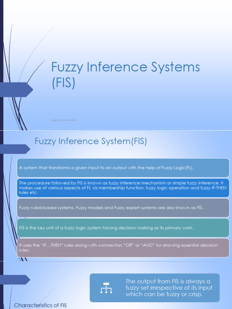 CHP 4 Fuzzy Inference Systems | PDF | Fuzzy Logic | Mathematics