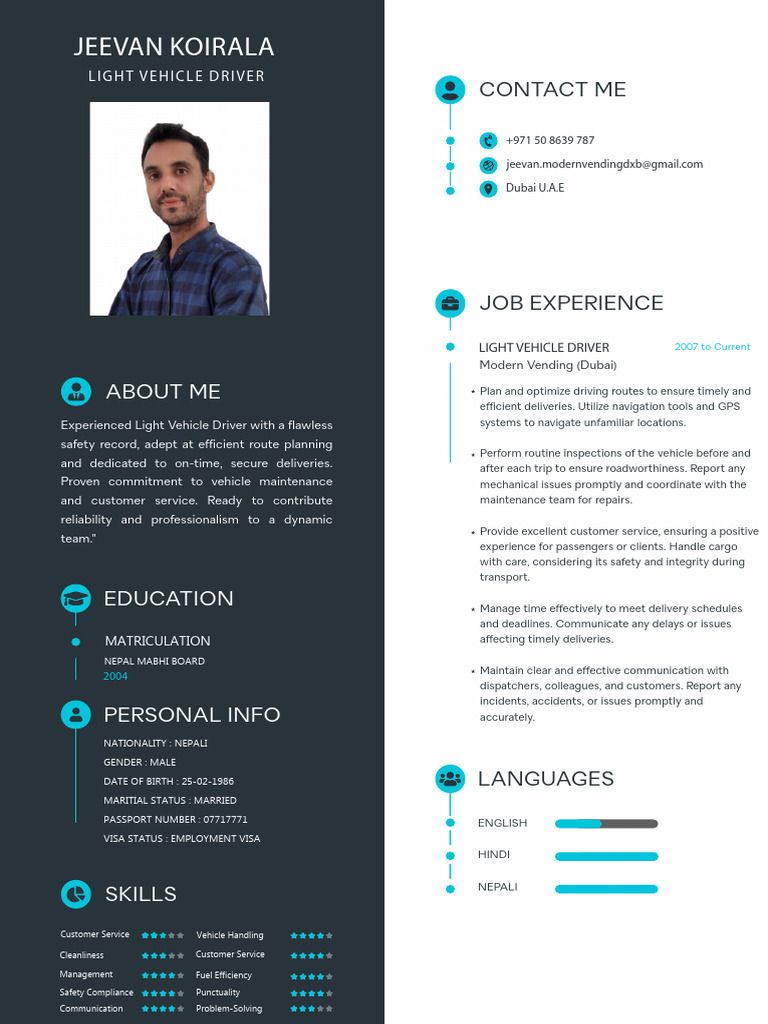 Jeevan Koirala Resume | PDF