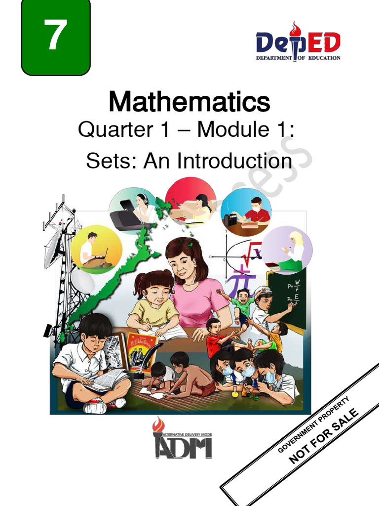 Mathematics 7 - W1 - Module 1 For Printing | PDF