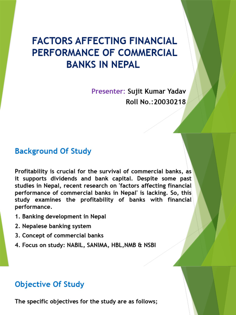 Factor Affecting Financial Performance of Commercial Bak | PDF ...