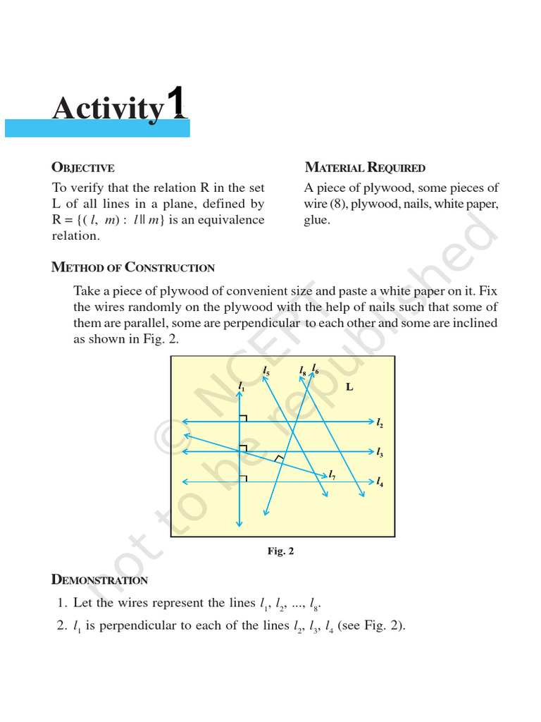 Class XII Maths Activities | PDF | Angle | Function (Mathematics)
