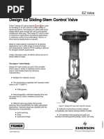 Product Bulletin Fisher Ez Sliding Stem Control Valve en 124666 | PDF ...