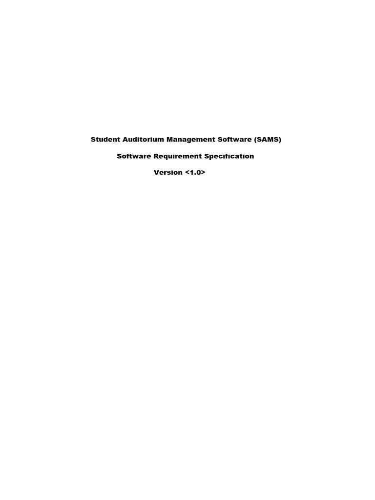 Student Auditorium Management System | PDF | Databases | Database ... Student Auditorium Management System | PDF | Databases | Database ...