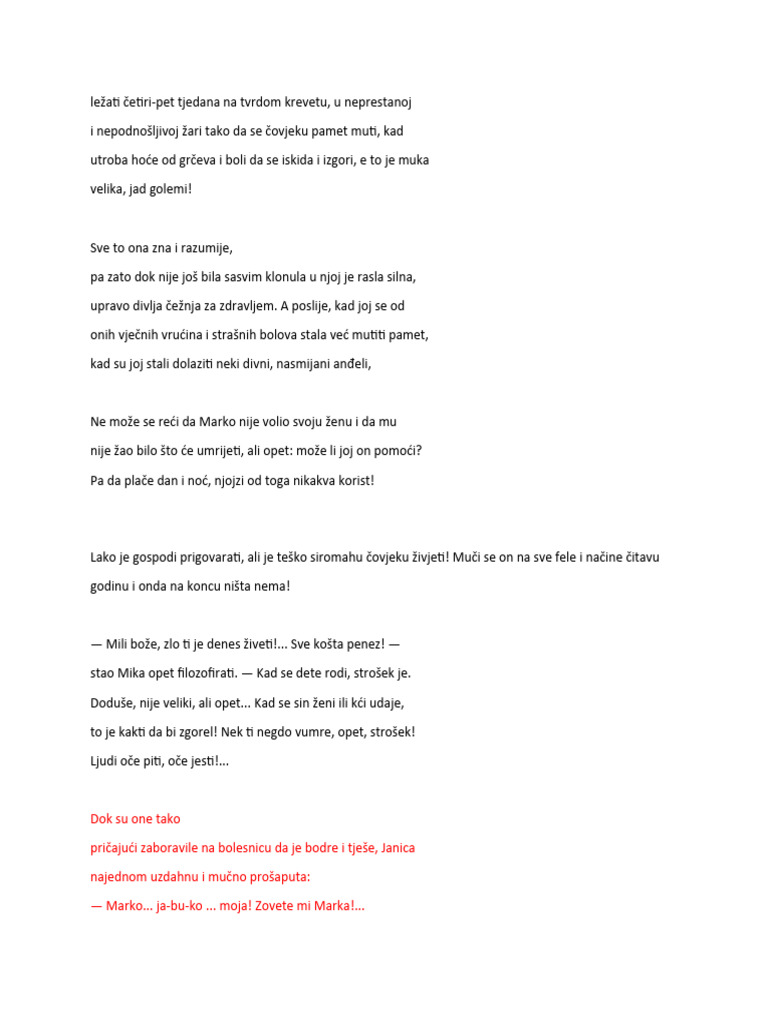 Citati BREZA LEKTIRA | PDF