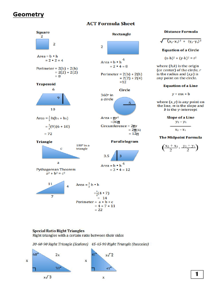 Math Formulas and Basics | PDF | Permutation | Mathematical Objects