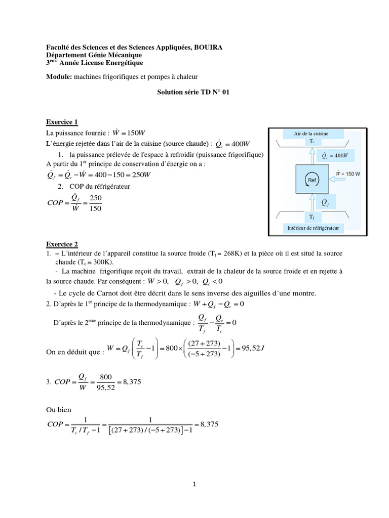 Solution TD1 | PDF | Sciences et mathématiques