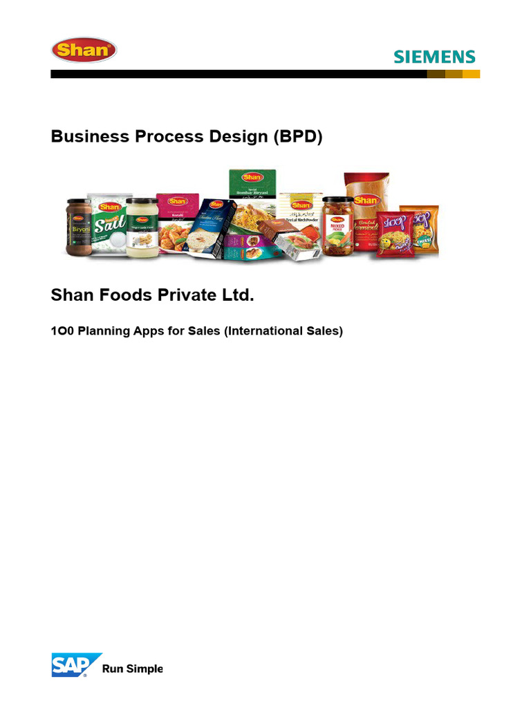 Omp A23 Shan SD BPD 1o0 Plan Apps | PDF | Sales | Business Process