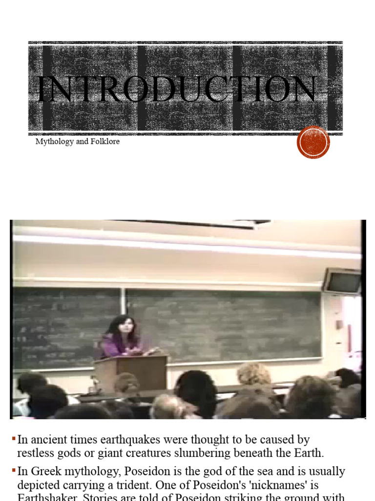 Intro To Myth and Folklore | PDF | Greek Mythology | Hero