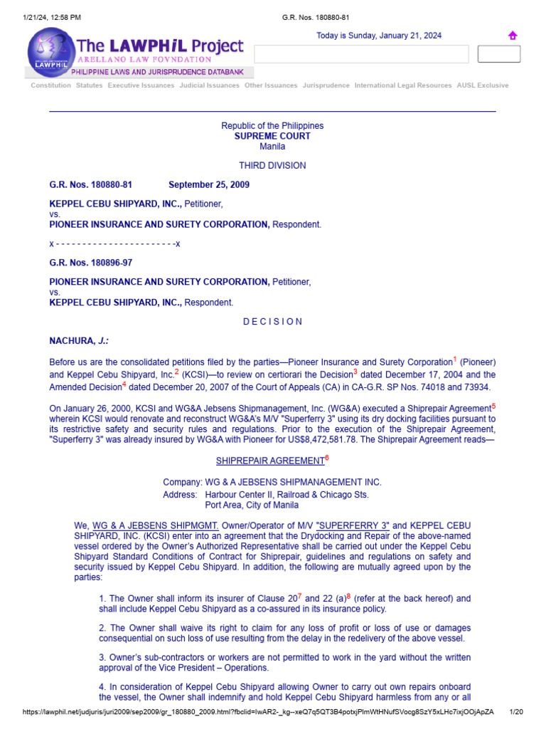 Keppel v. Pioneer | PDF | Legal Liability | Negligence