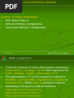 Pengerang Integrated Complex Overview | PDF | Oil Refinery | Cracking ...