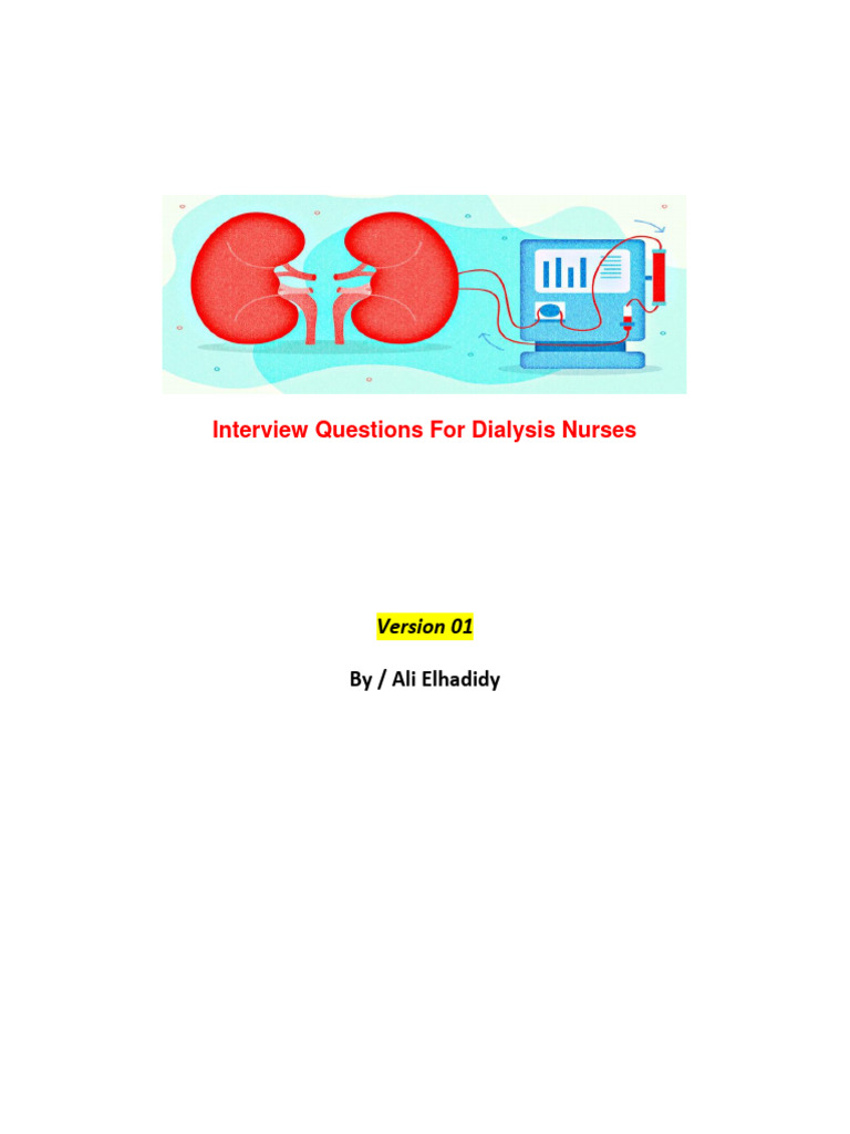 Dialysis | PDF | Hemodialysis | Medicine