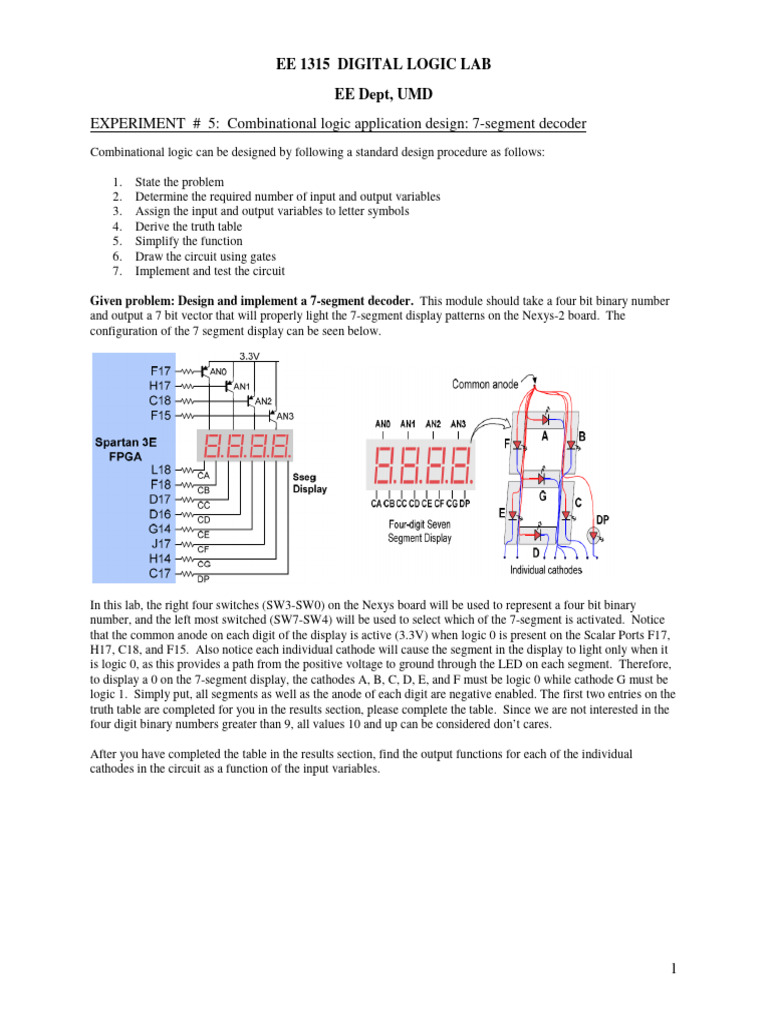 Lab 5 | Download Free PDF | Logic Gate | Bit